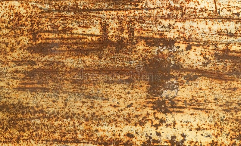 Empty Old Steel Plate that is Corroded until Rust Background Stock ...