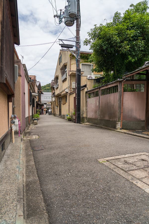 Empty Streets Around the Kiyomizu-dera Temple Complex - Kyoto, Japan ...