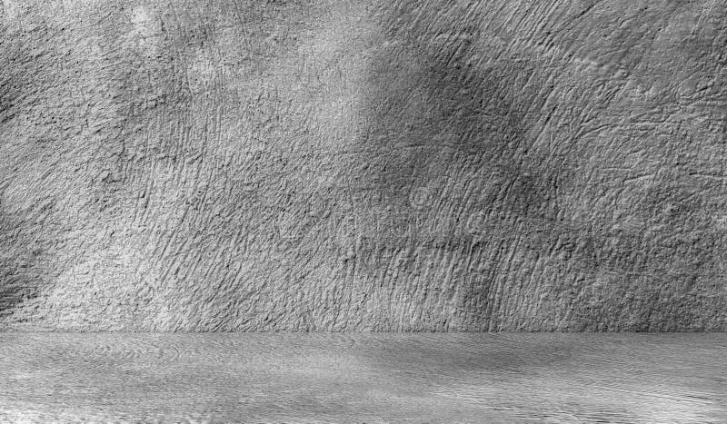 Empty Old Vintage Concrete Room Studio Texture Background. Stock Image ...