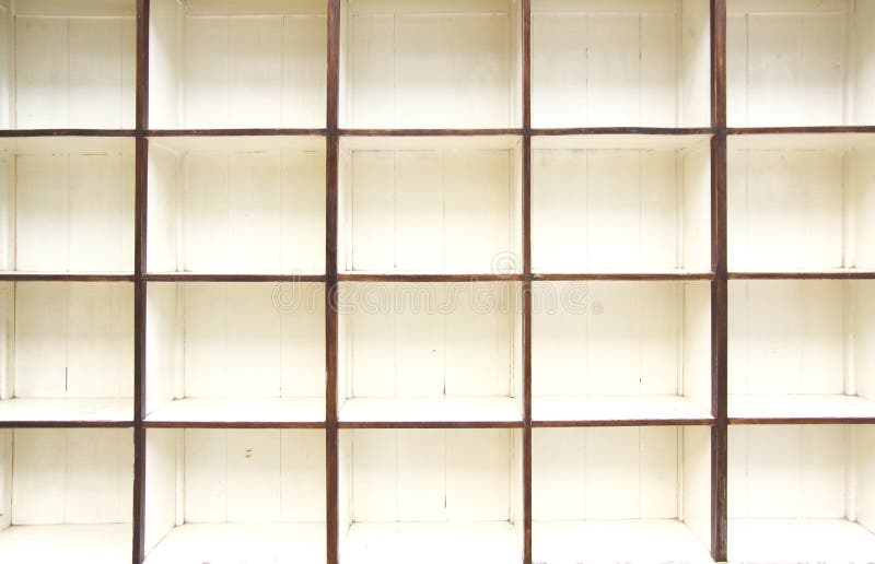 Empty of old wood shelf stock image. Image of drawers - 24187101