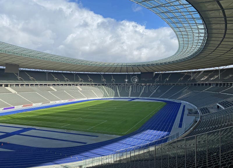 Empty Olympic Stadium editorial photography. Image of famous - 251131822