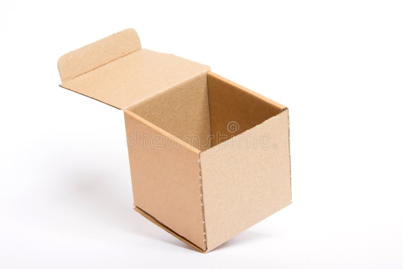 Empty open box stock image. Image of parcel, satisfied - 60269265