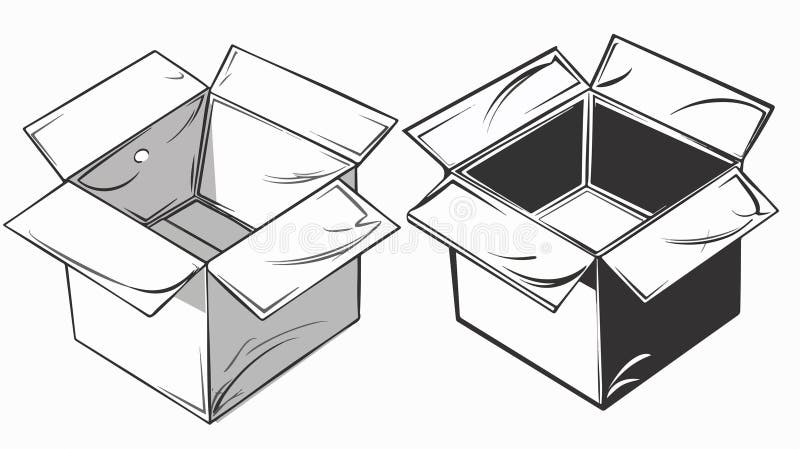 Empty Box Line Art Stock Illustrations – 12,813 Empty Box Line Art ...