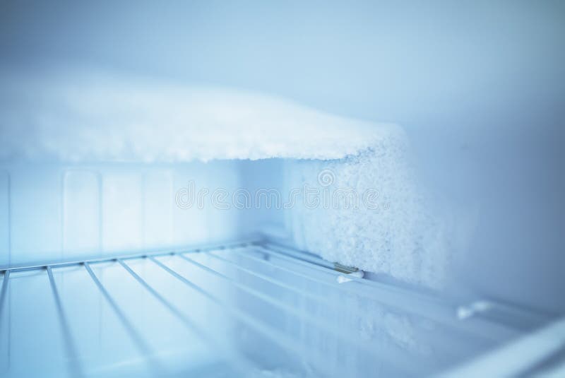 Empty open freezer stock photo. Image of kitchen, temperature - 285800636