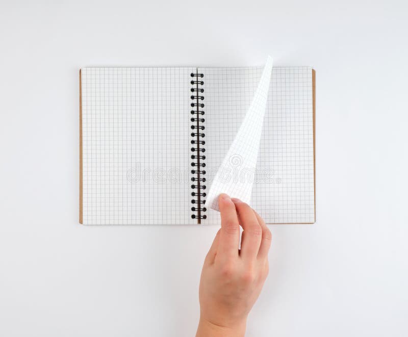 Open Female Palm Stretches Forward, Body Part Isolated on White ...