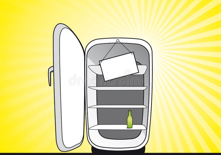 Broken Fridge Stock Illustrations – 344 Broken Fridge Stock ...