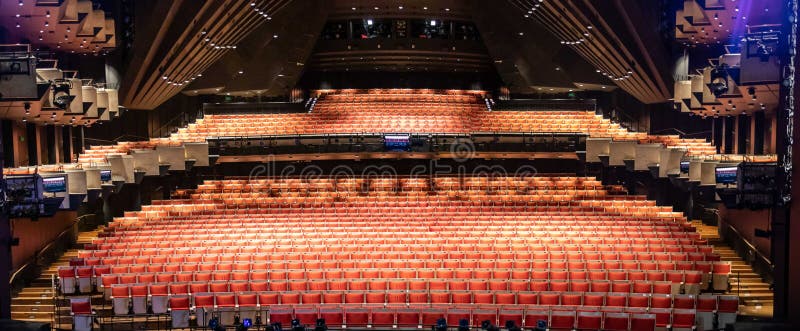 Empty opera house editorial stock photo. Image of theater - 270479388