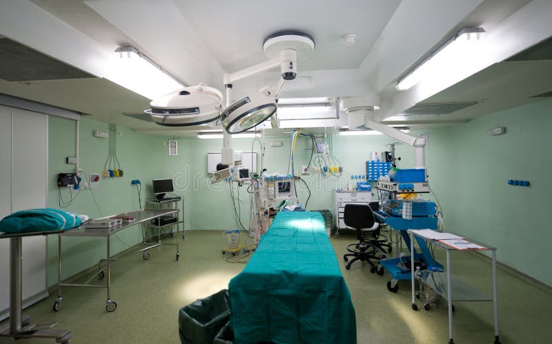 Modern operating theatre stock photo. Image of light, equipment - 5166204