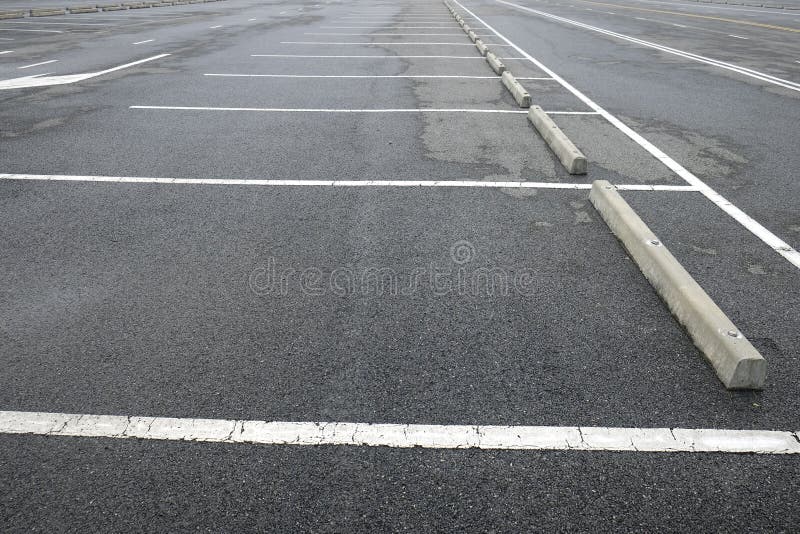 Parking stalls stock image. Image of motor, mark, contrast - 233716111