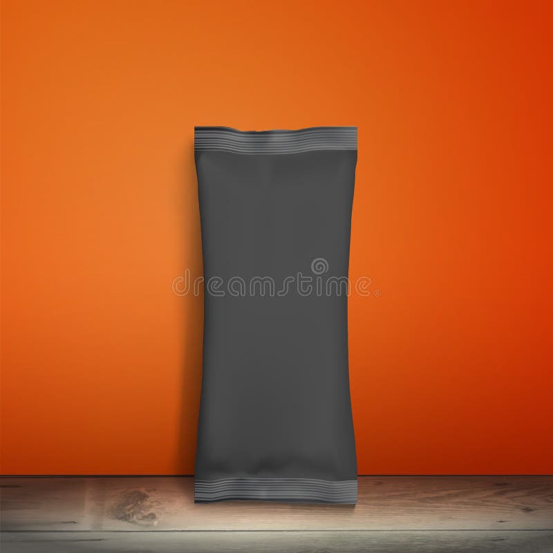 Empty Packaging Design for Ice Cream or Other Snacks. Stock Vector ...