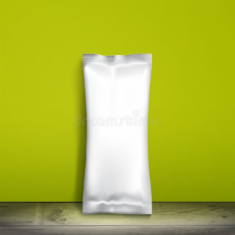 Empty Packaging Design for Ice Cream or Other Snacks. Stock Vector ...