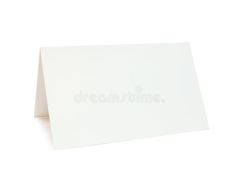 Empty paper stock image. Image of clean, standing, blank - 11716603
