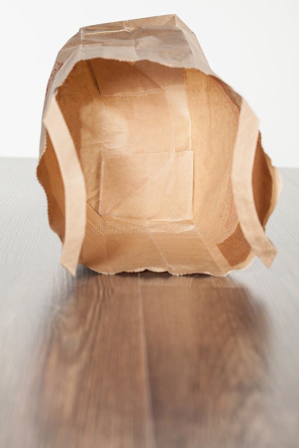 Empty paper bag stock image. Image of empty, recycle - 28235333