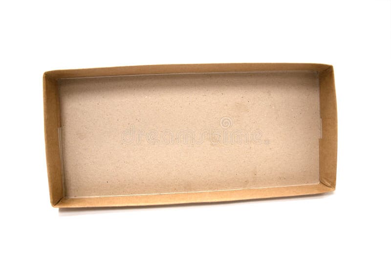 Empty paper box stock photo. Image of airmail, open, concept - 39853444