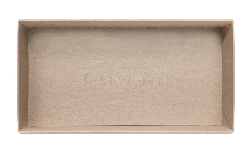Empty paper box stock photo. Image of blank, empty, carton - 31423050