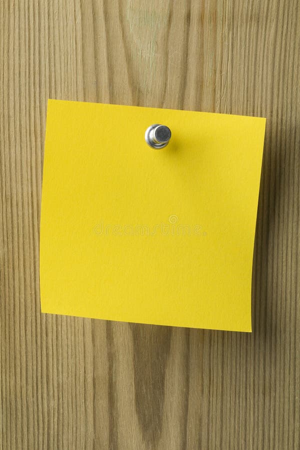 Empty paper post it note stock image. Image of wooden - 165015323