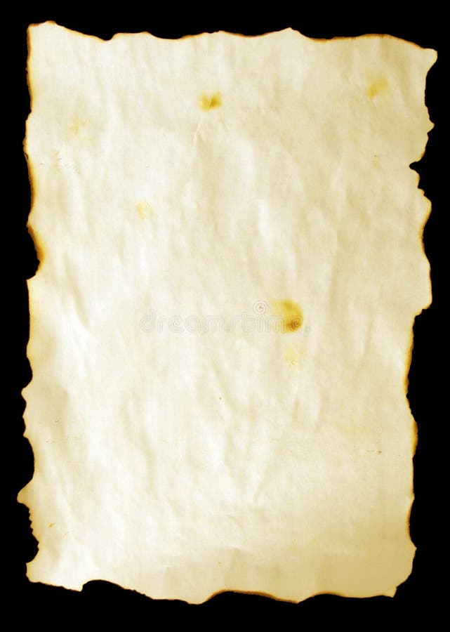 Empty parchment stock photo. Image of torn, sheet, border - 6992662
