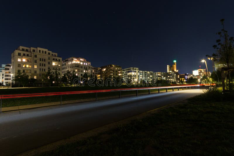 Empty Park Buildings Night Berlin Stock Photos - Free & Royalty-Free ...
