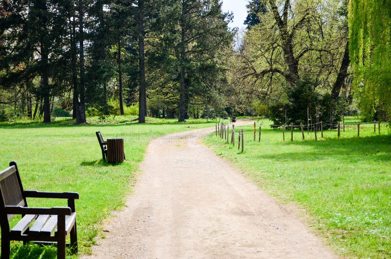Empty park stock image. Image of construction, exterior - 102373309