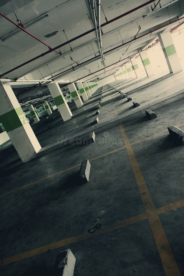 Empty Parking Building stock photo. Image of transportation - 18797446