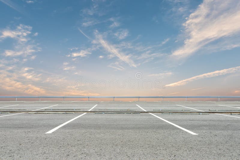 439 Empty Parking Lot Sunset Photos - Free & Royalty-Free Stock Photos ...