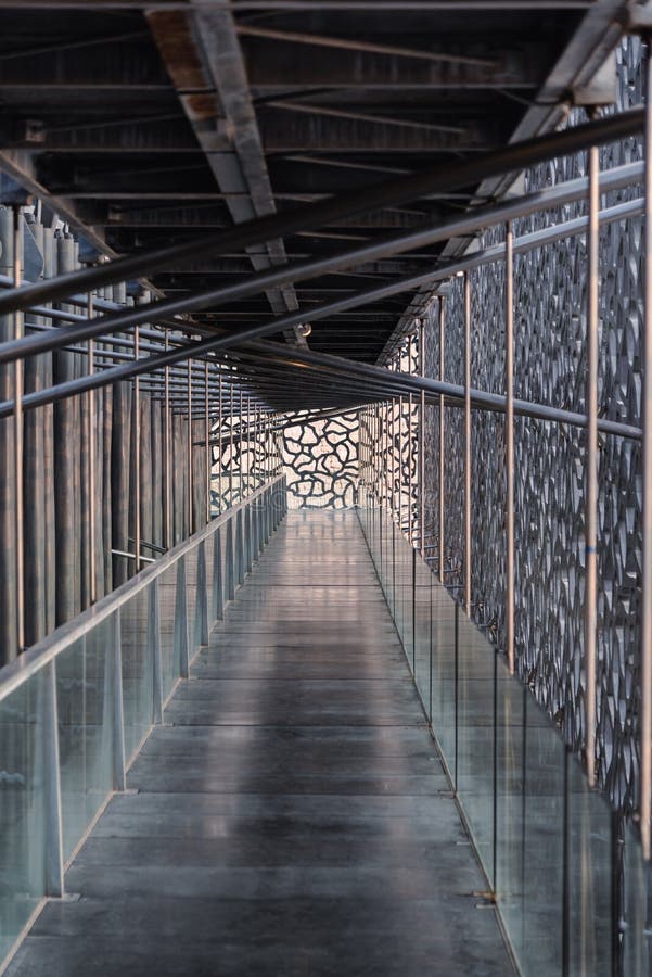 Abstract Corridor with Light in the End Stock Image - Image of sunset ...