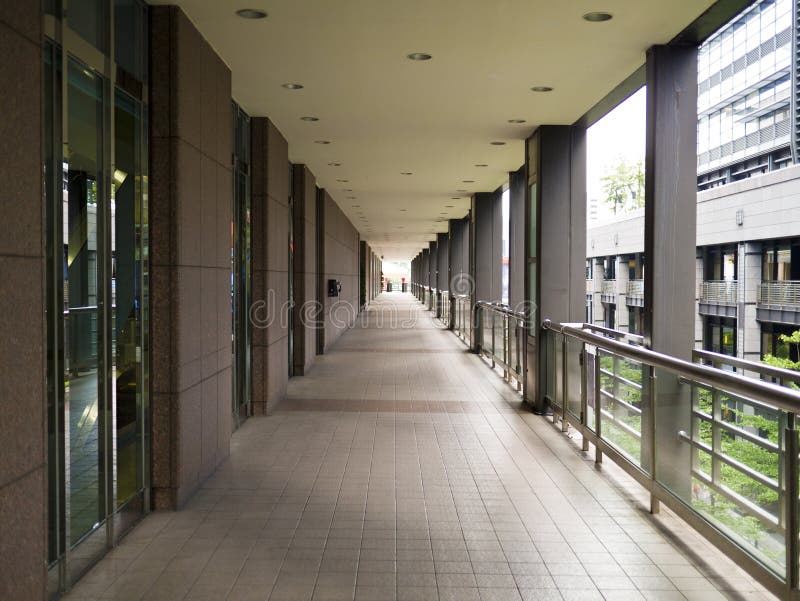 Empty passage stock image. Image of perspective, city - 33001321