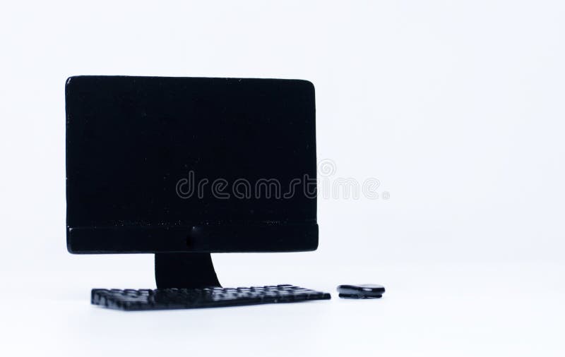 Empty PC Desktop stock image. Image of analysis, future - 302191501