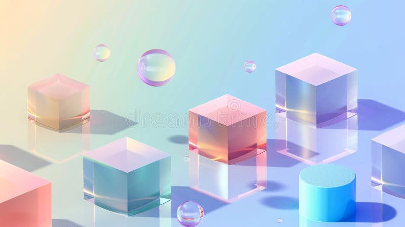 Empty Pedestal Mockup Space for Display Product. Abstract Minimal ...