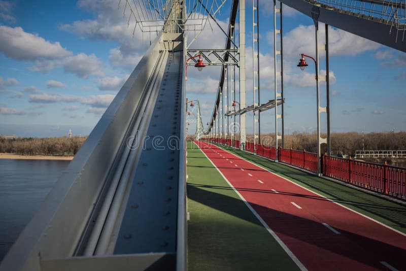 328 Empty Pedestrian Bridge Sunny Stock Photos - Free & Royalty-Free ...