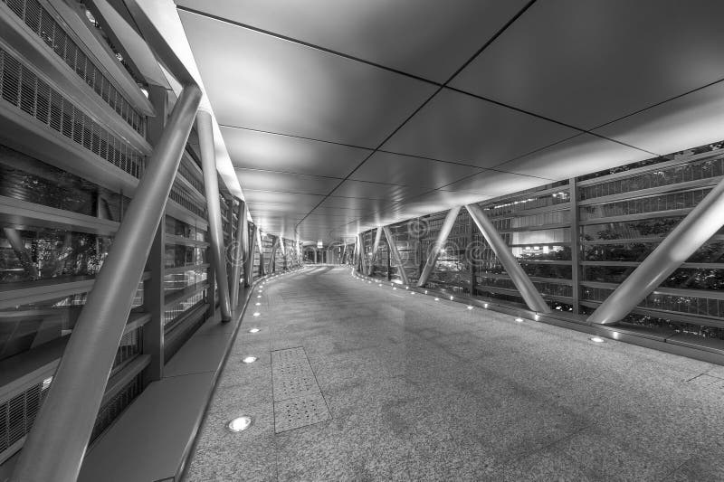 Empty pedestrian walkway stock image. Image of empty - 128302417