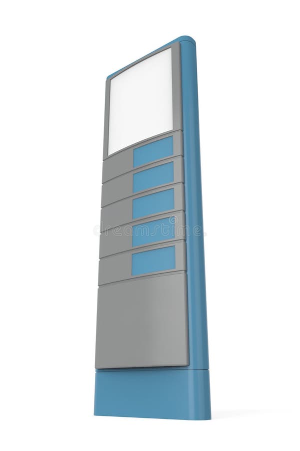 Empty petrol station sign stock illustration. Illustration of petroleum ...