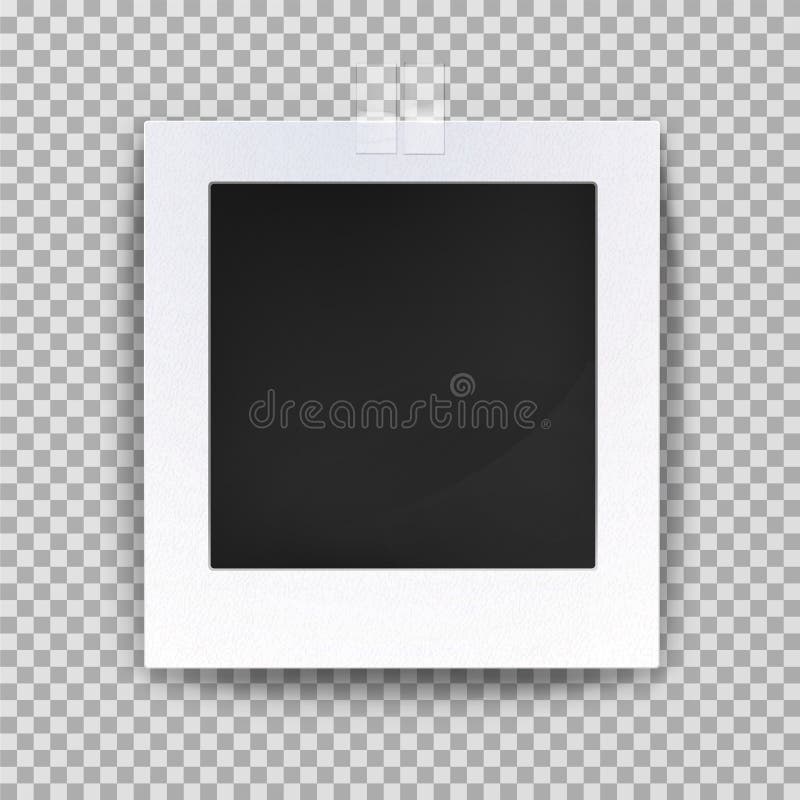Empty Photo Backdrop or Old Blank Frame Stock Vector - Illustration of ...