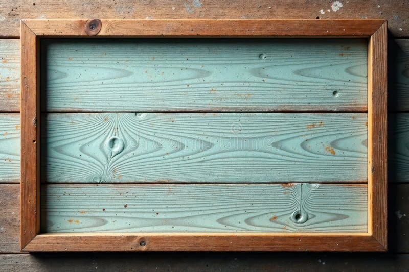 Empty Photo Collage Frame Mockup, Rustic Wood Texture, Collage Template ...