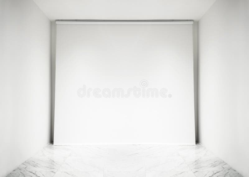 Empty Photo Studio White Space Indoor Background Stock Image - Image of ...
