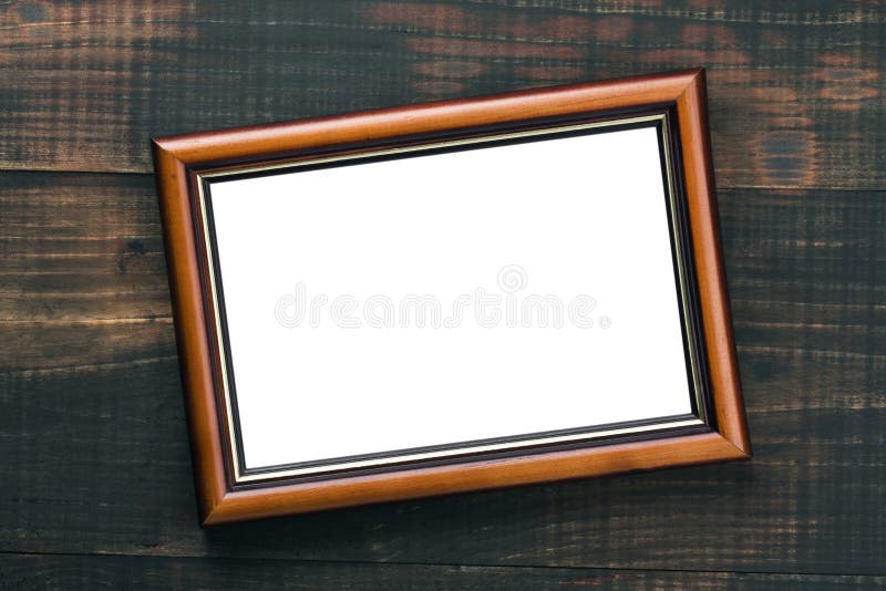 Empty picture frame stock photo. Image of rustic, color - 17599998