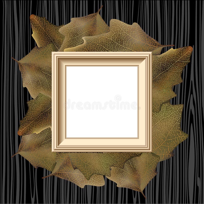 Autumn leaves stock vector. Illustration of seamlessvector - 27657641