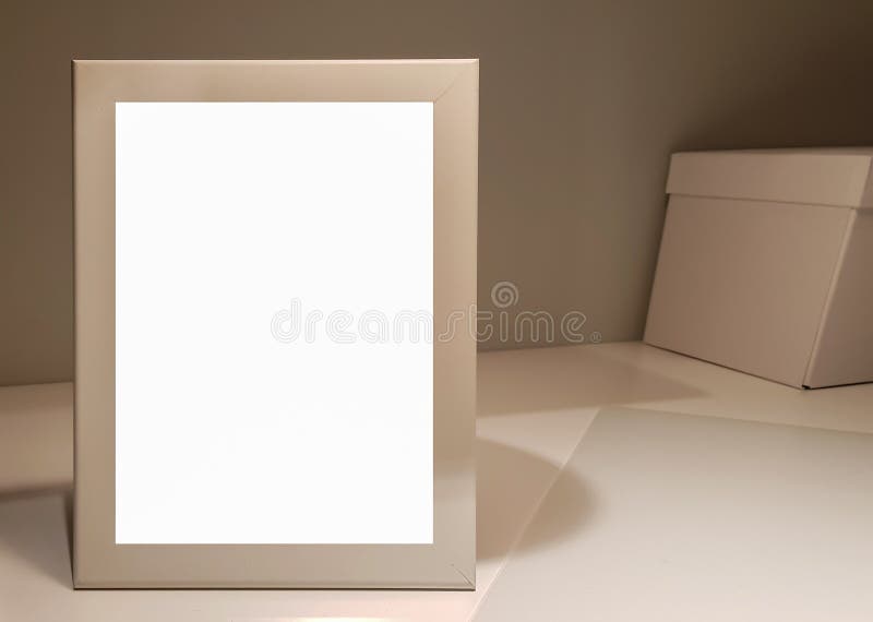 Empty Frame Blank Advertisement Banner Poster Mock Up Isolated Template ...