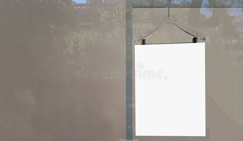 Empty Frame Blank Advertisement Banner Poster Mock Up Isolated Template ...