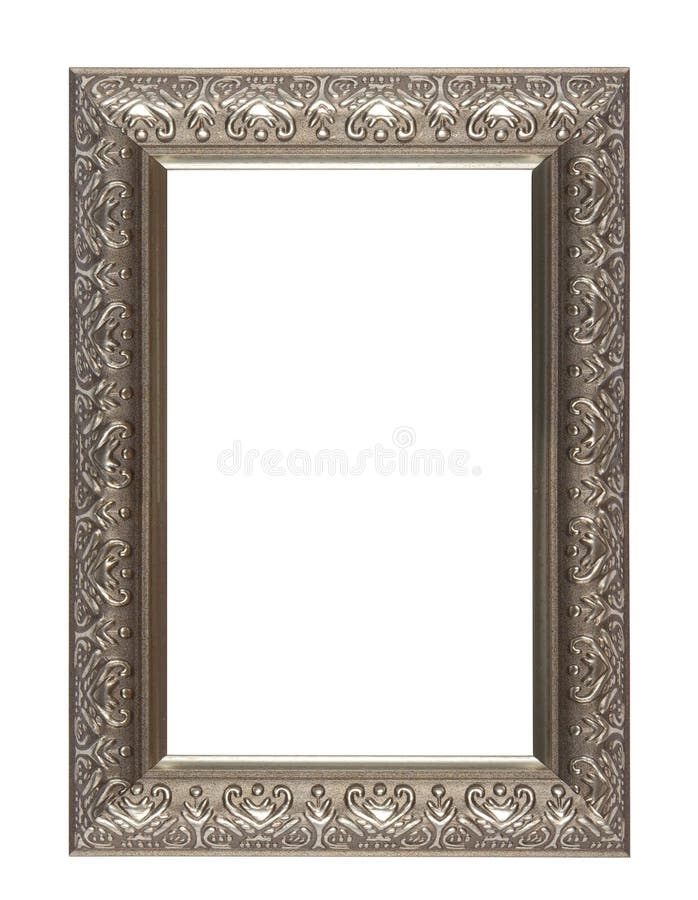 Empty Picture Frame Isolated Stock Photo - Image of frame, blank: 128208194