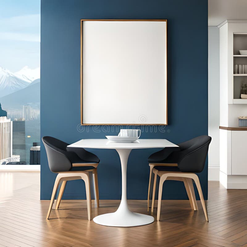 Beautiful Blank Frame Concept Stock Illustration - Illustration of ...