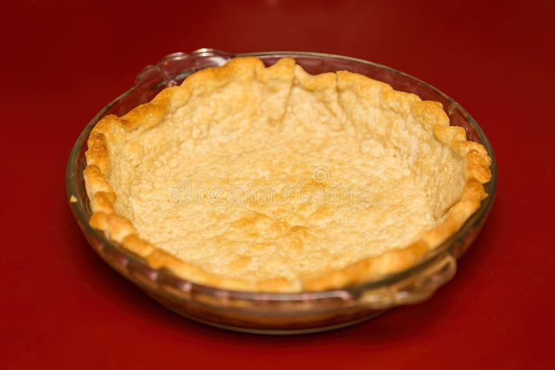 Empty Raw Pie Crust stock image. Image of fresh, food - 97856841