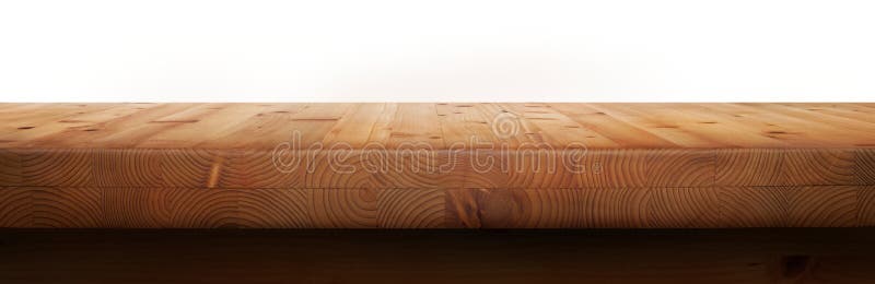 An Empty Pine Wood Tabletop Product Display Template To Display ...
