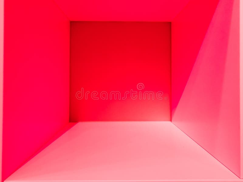 Empty Pink Gradient Room Space, Interior for Design and Decoration ...