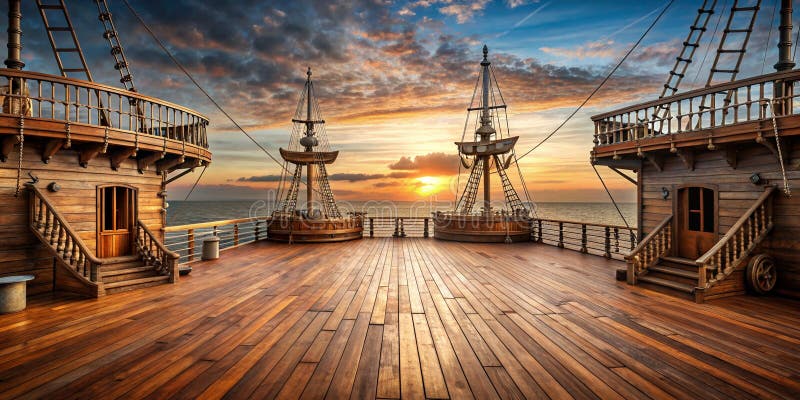 Pirate Deck Ship Stock Illustrations – 1,249 Pirate Deck Ship Stock ...