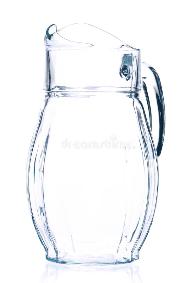 Empty pitcher stock image. Image of container, transparent - 14947431