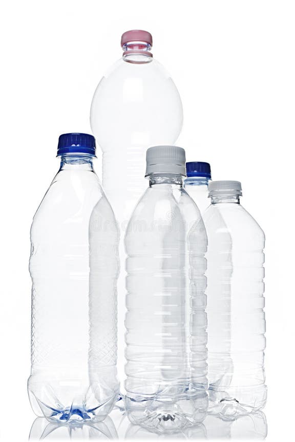 Empty plastic bottles stock photo. Image of plastic, white - 19741578