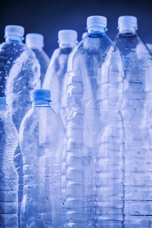 Empty plastic bottles stock photo. Image of macro, purity - 27413486