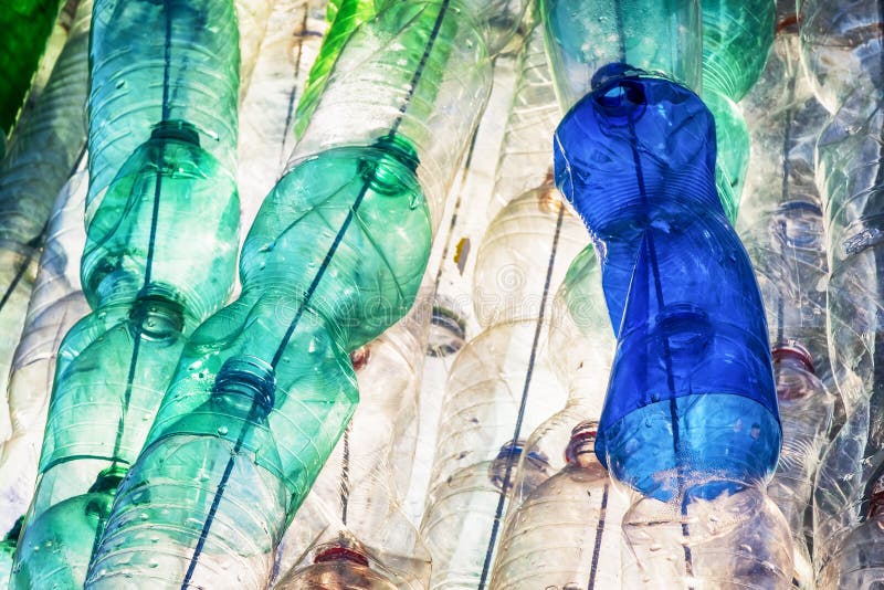 Empty plastic bottles stock image. Image of clear, collection - 65283967