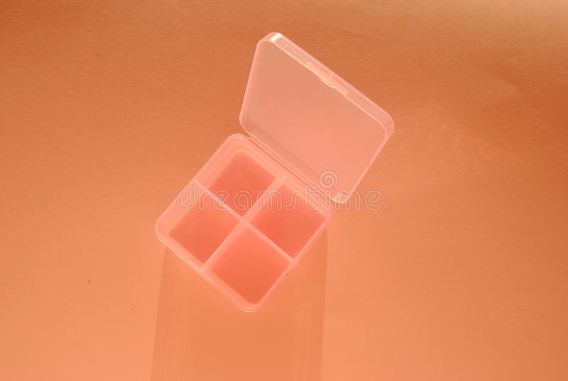 Empty plastic box stock photo. Image of lighting, design - 265089956